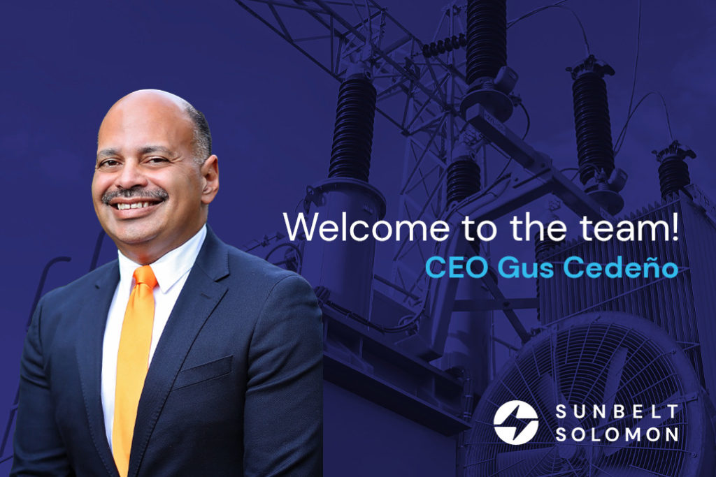 Sunbelt Solomon Appoints Gus Cedeño as CEO - Sunbelt Solomon